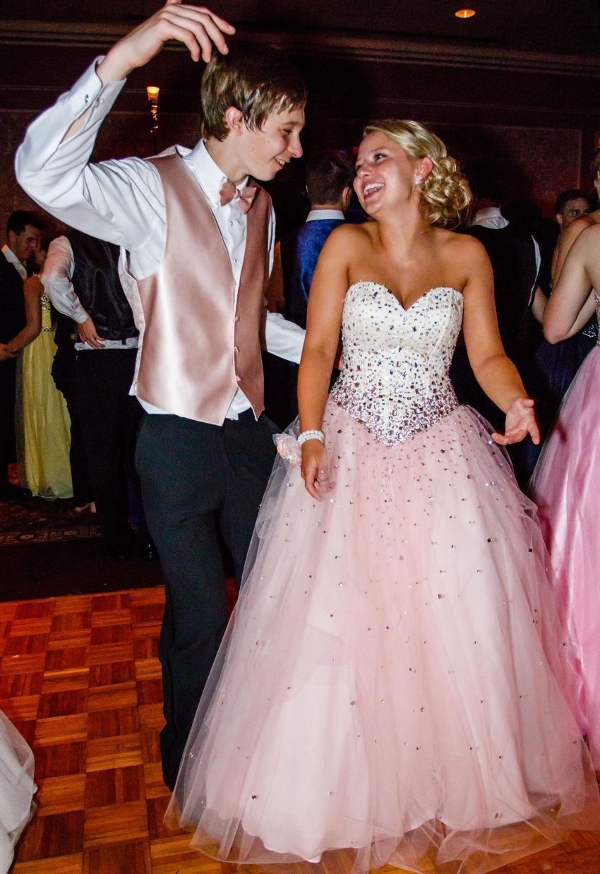 Sparkly Pink Prom Dresses Long Tulle Beaded Evening Party Formal Gonws ...